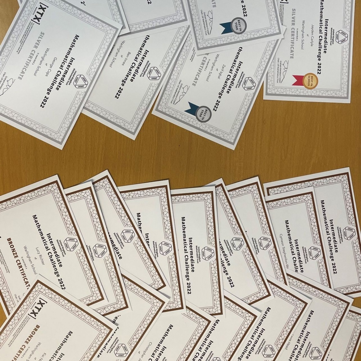 Warlingham School & Sixth Form College - UKMT Intermediate Maths ...